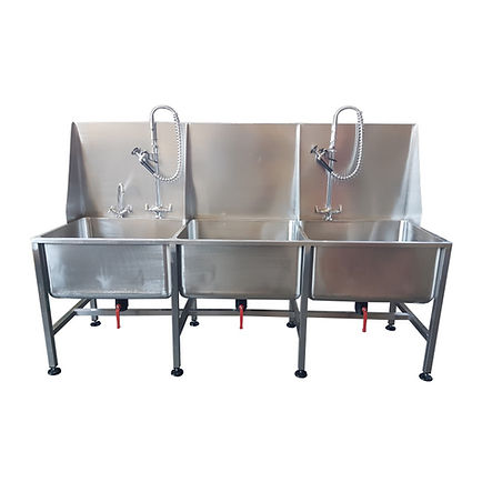 Compartmental Equipment Wash Basins