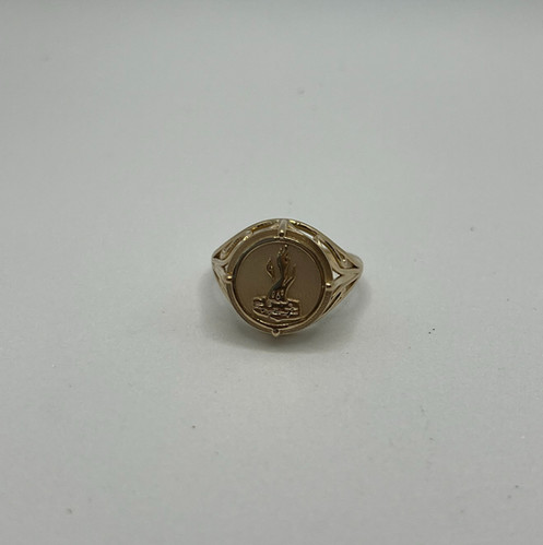 Greystone Council Fire Ring - 14K Gold | The Greystone Store