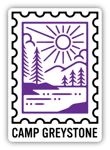 Greystone Stamp Sticker | The Greystone Store