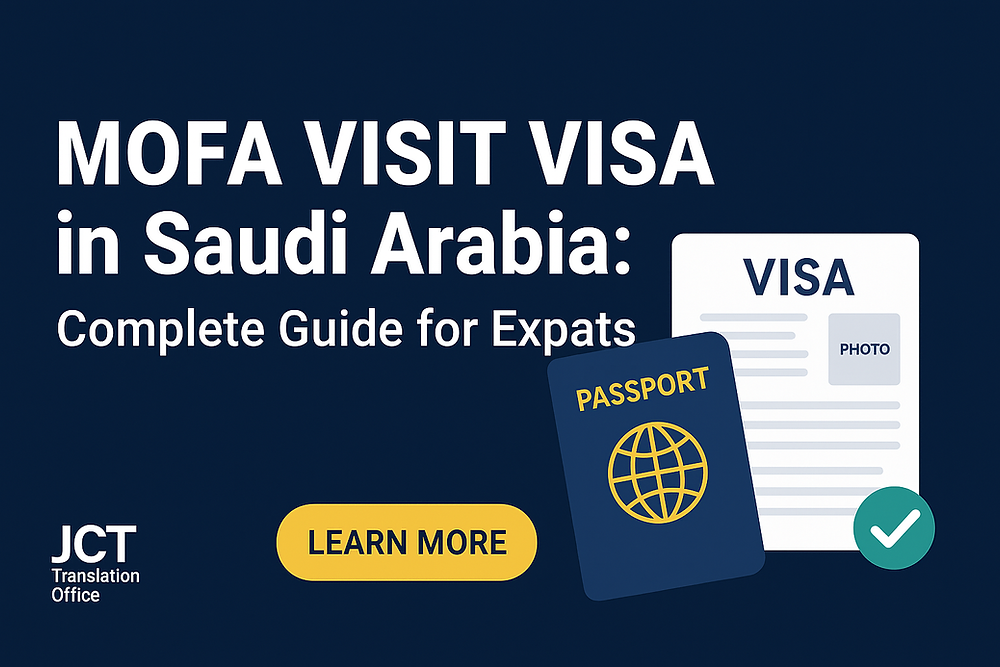 MOFA Visit Visa Saudi Arabia – Application Steps, Requirements, and ...