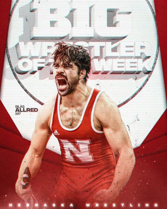 Silas Allred named B1G Ten Wrestler of the Week | Hoosiermat Wrestling