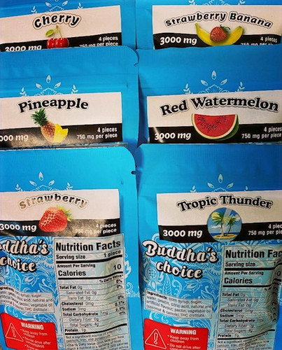 Buddha Boys Candy Co. 3000mg THC Gummies | Central Leaf