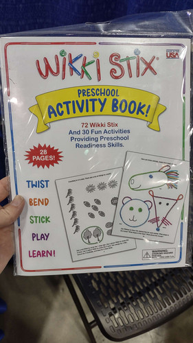 Wikki Stix Preschool Activity Book | Shoals Educational E