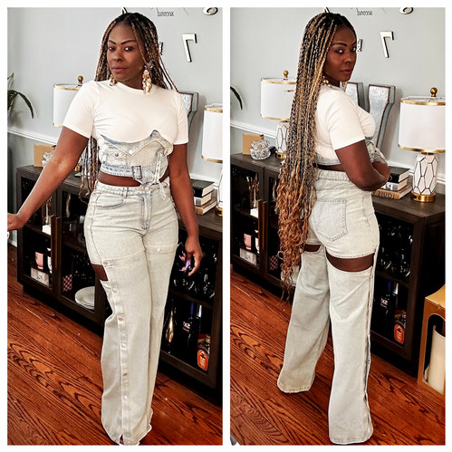 Detachable Wide Leg Jeans | style-taneous-styles