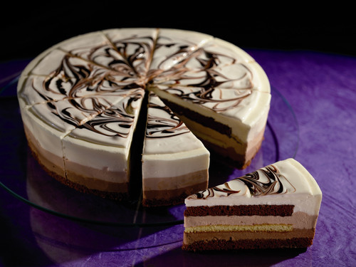 Chocolate Trilogy precut Pre-cut 12 portions | TEN89Malta