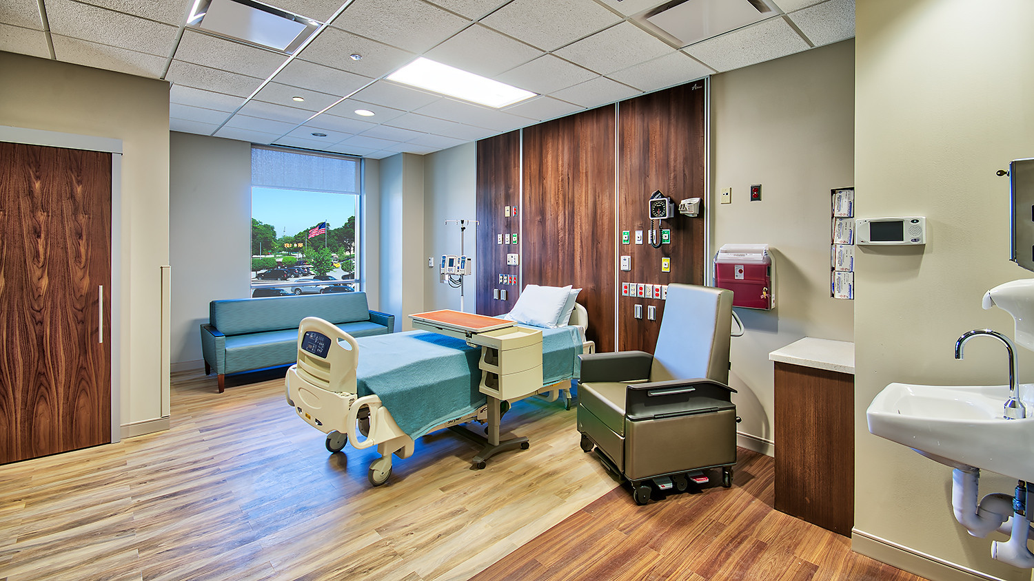 New tower patient room