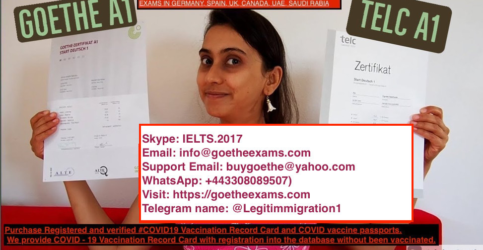 TestAS Certificate | Buy Goethe And Telc Certificats