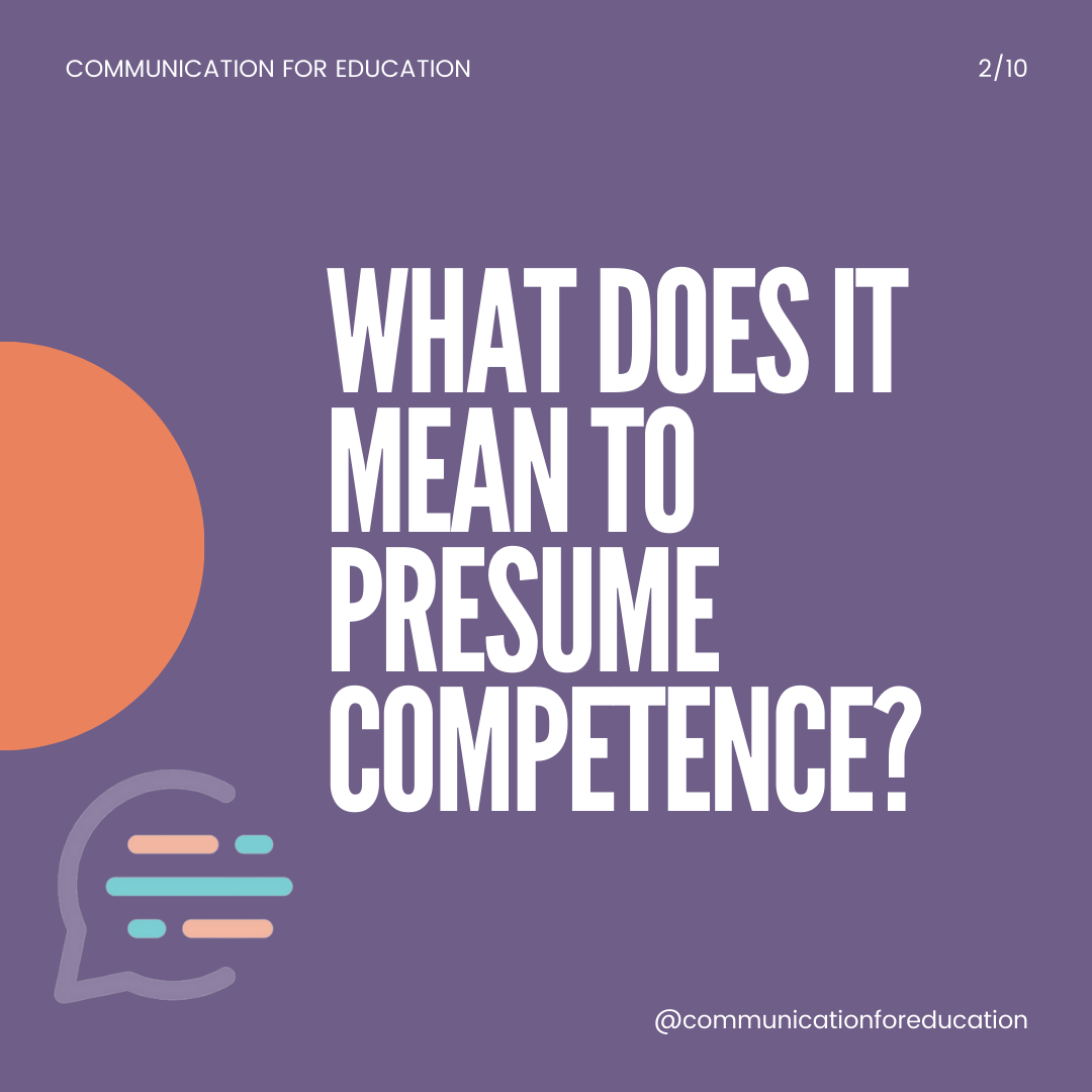 5 Things to Know about Presuming Competence