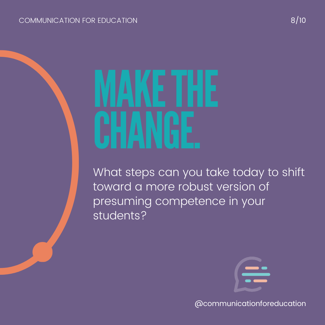 5 Things to Know about Presuming Competence