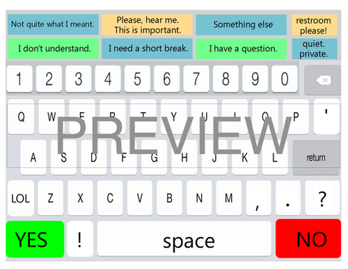 Quarter-sheet QWERTY letterboard - DOWNLOAD | Reach Every Voice