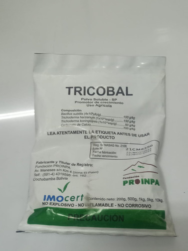 Tricobal - Sustrato en polvo para crecimiento radicular | Casaaustriak