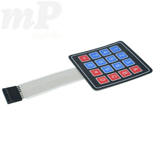 Teclado Matricial Membrana 4x4 Para Arduino | mpmp