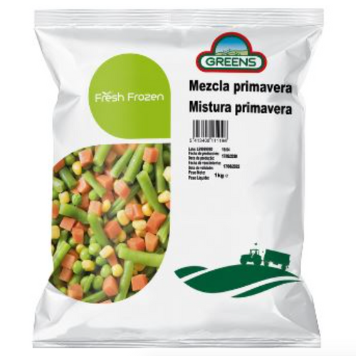 Mix Primavera Greens 1 Kg | frozen eats