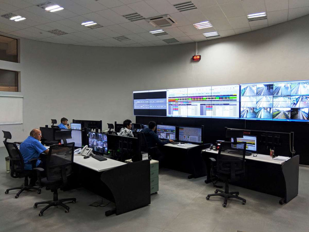 VideoWall em Salas de Controle