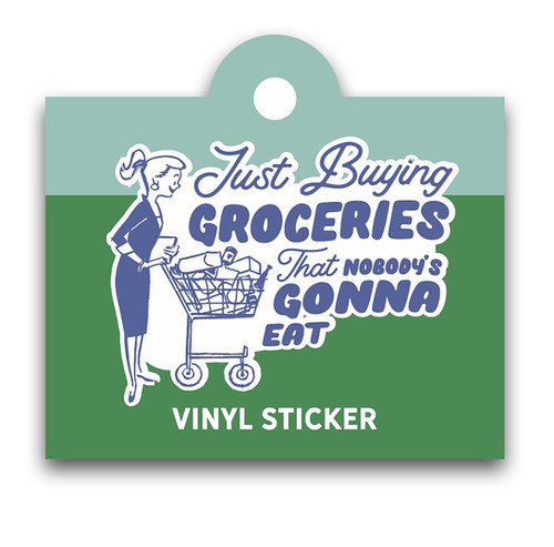Groceries Sticker | The Chester Drawer