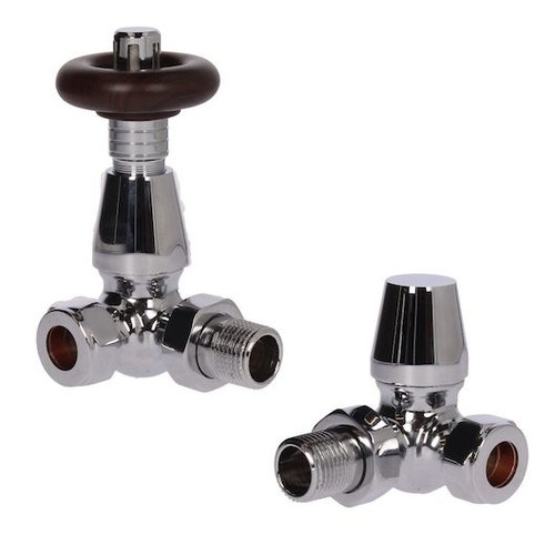 The Bentley traditional Corner TRV Set, Chrome | Edwins Plumbing ...