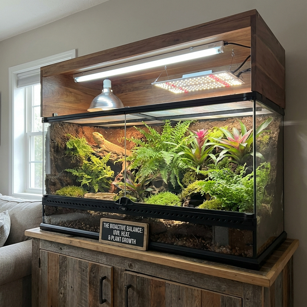 Bioactive Terrarium Lighting: How to Balance UVB, Heat & Plant Growth ...