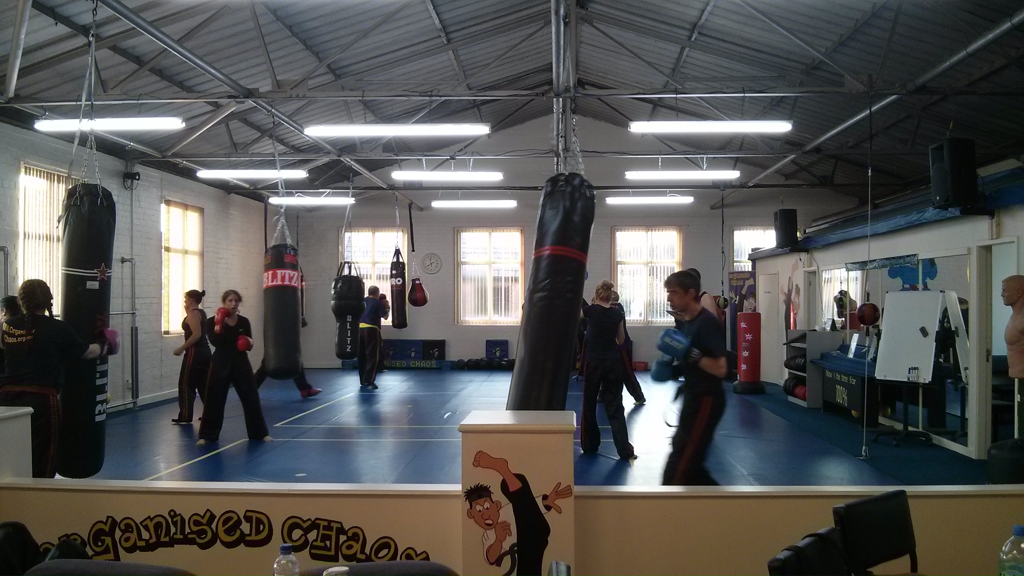 Kickboxing | Organised Chaos Mobile Martial Arts | England
