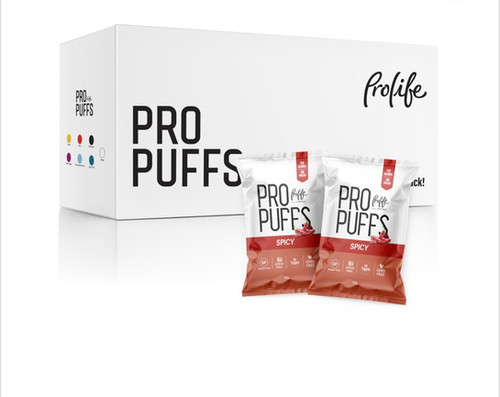Prolife Pro Puffs Spicy Box (20 Bags) | Better Bites
