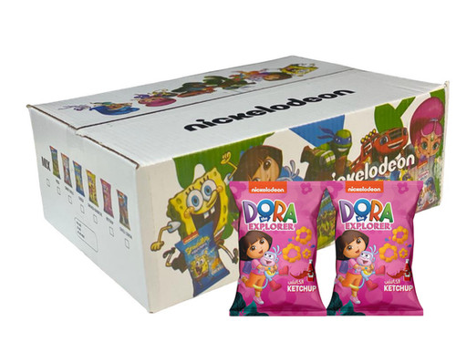 Nickelodeon - Dora The Explorer Ketchup Box (20 Pcs) | Better Bites