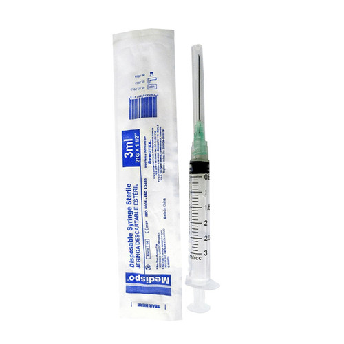 Jeringa de 3, 5 o 10 ml Caja x 100 unidades | Chr Medical Esthetic