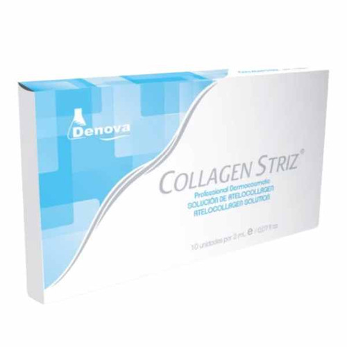 Collagen Striz de Denova (Solución de Atelocollagen) Caja X 10 Ampollas ...