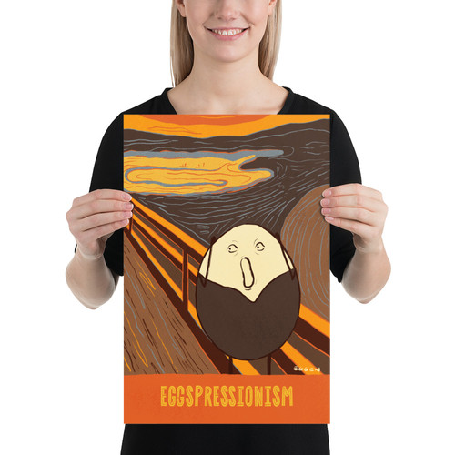 Eggspressionism Poster | Eggenland