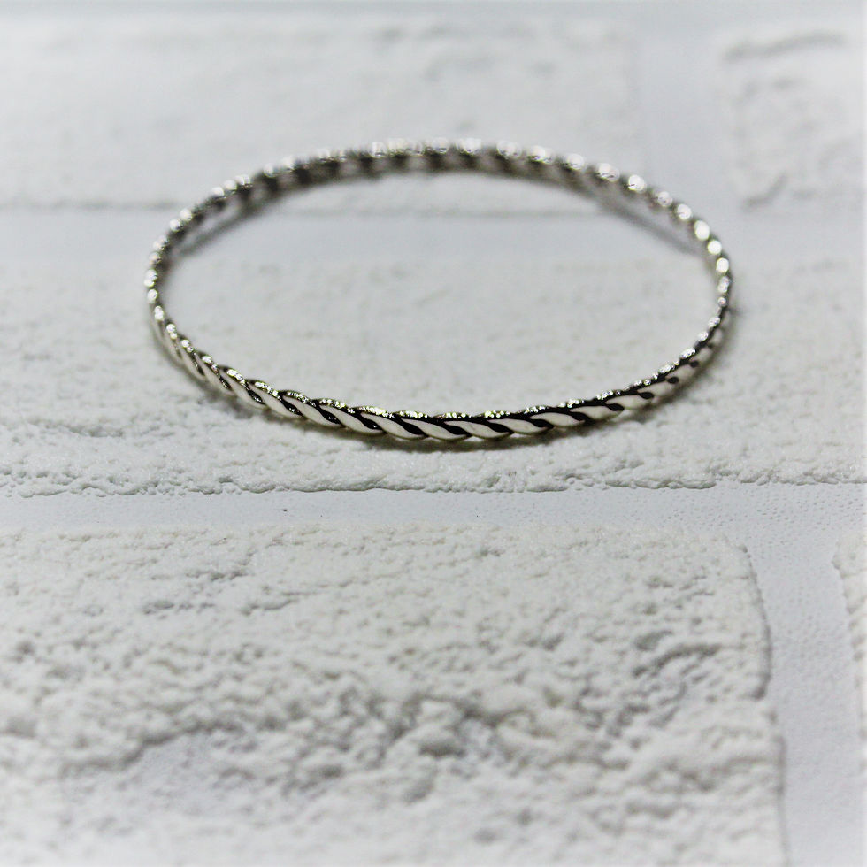 Rope Bangle | Vasconez Silver