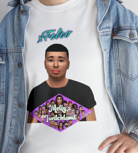 xFelco - Melly's Twitchland Season 1 T-Shirt | Cutesii