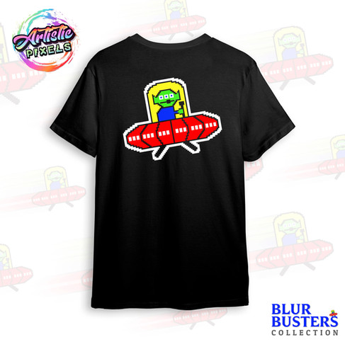 Blur Busters Giant UFO Classic Tee | Artistic Pixels