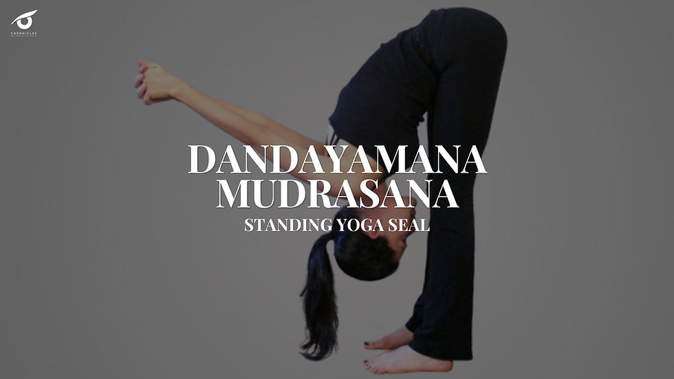 Embrace the Power of Dandayamana Mudrasana (Standing Yoga Seal Pose)