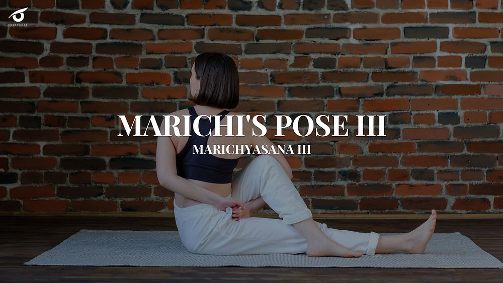 Marichi's Pose III (Marichyasana III)
