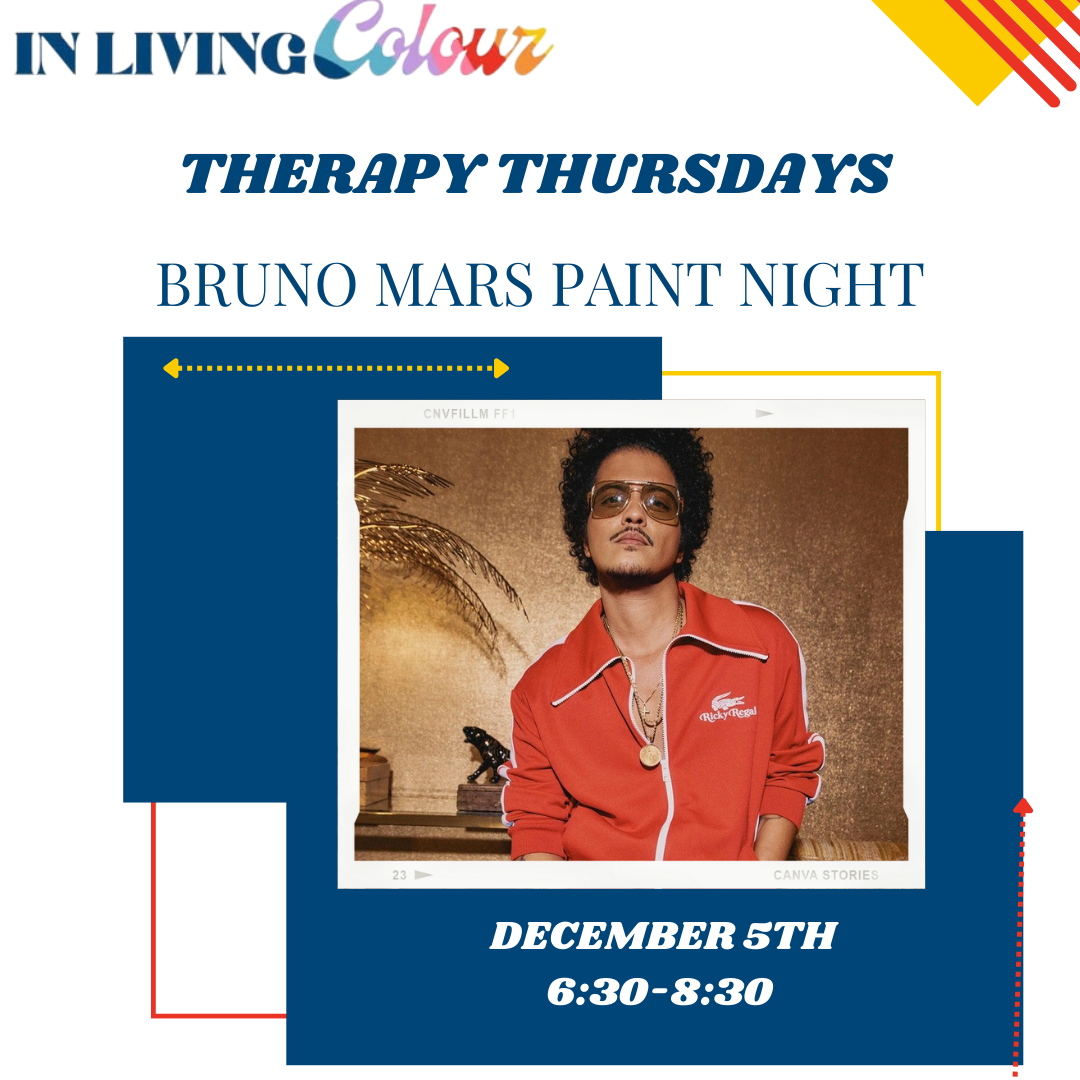 Therapy Thursday! Featuring Bruno Mars | InLivingColourStudio