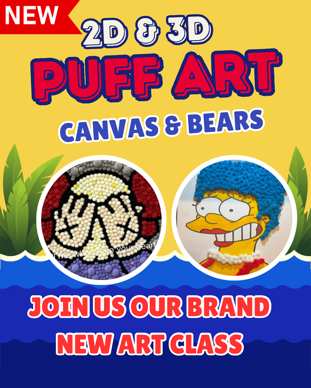 2D and Puff ART | InLivingColourStudio