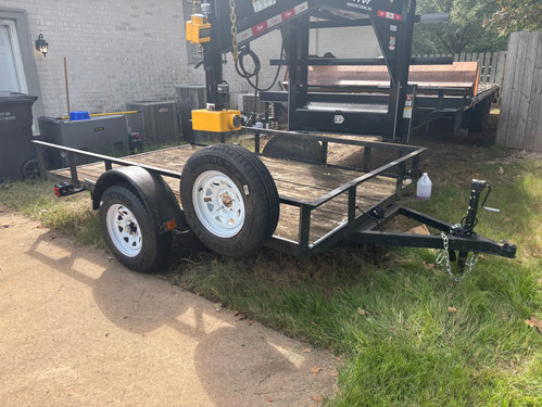 Signal axel tilt deck utility trailer | Nea Trailer Rental