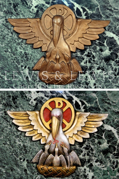 The Pelican symbol in Catholic Art