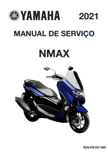 Manual de Serviço Yamaha NMAX 2021 ABS | Manual de Serviços