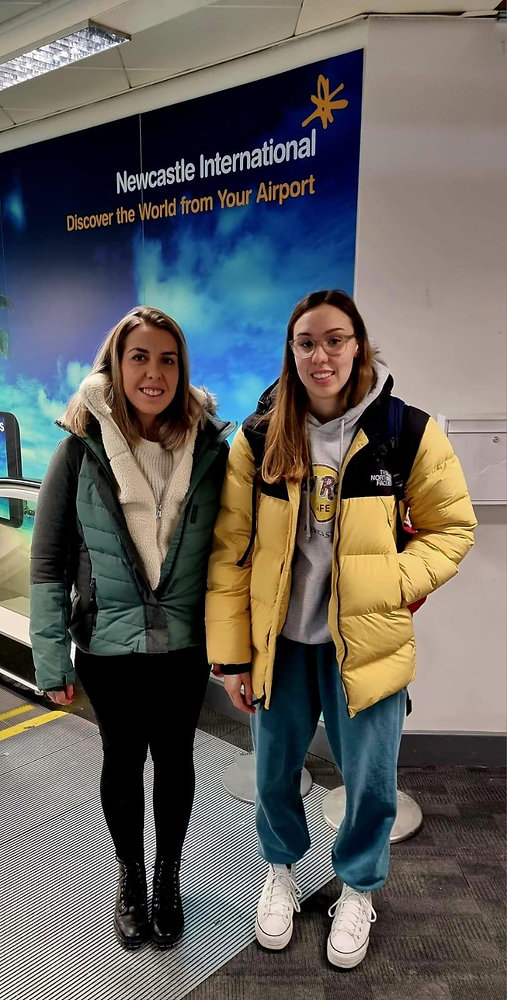 Libby & Becki off to Canada