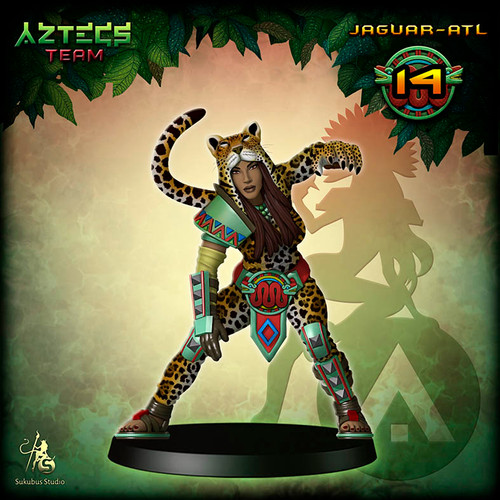 Jaguar-atl 14 - Aztecs Team | sukubus-studio