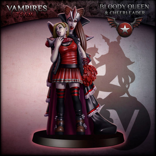 Bloody Queen & Cheerleader - Vampires Team