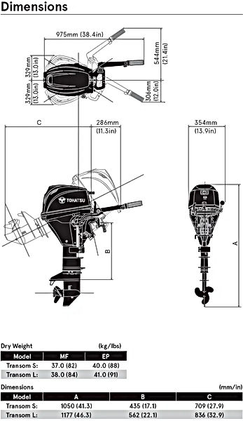 8HP Outboard Motor | Sunshine Coast | Warana | Port O' Call Boating