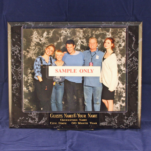Standard Plaque for YOUR Photo Op or Autograph | Grreat Entertainment
