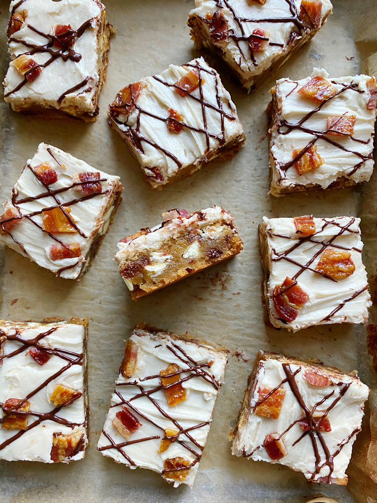 Maple-Bacon Cookie Bars