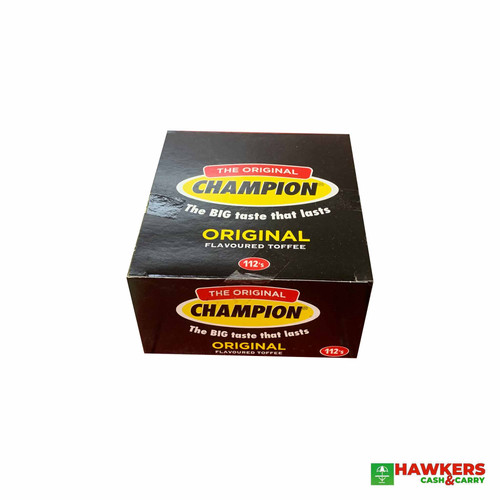 Champion Toffee 112 | Hawkers Cash & Carry