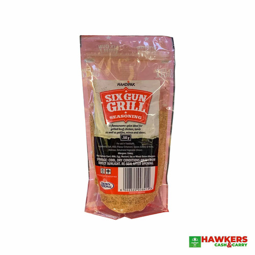 Crown National Six Gun Grill Seasoning 200g | Hawkers Cash & Carry