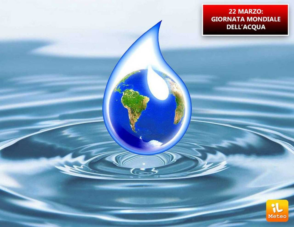 Giornata mondiale dell'acqua!