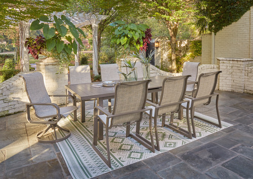 Beach Front Beige Outdoor Dining Table | All American