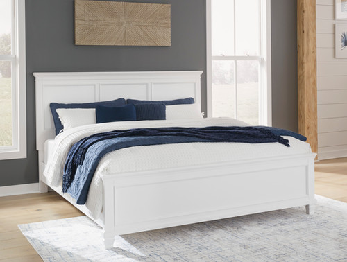 Fortman White Bed | All American