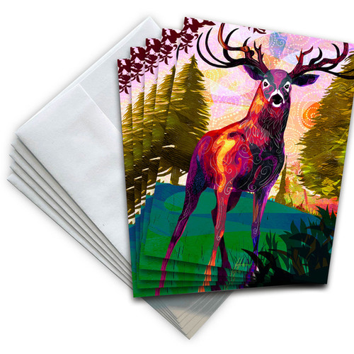 Whitetail Deer Note Cards | Kdl Shop