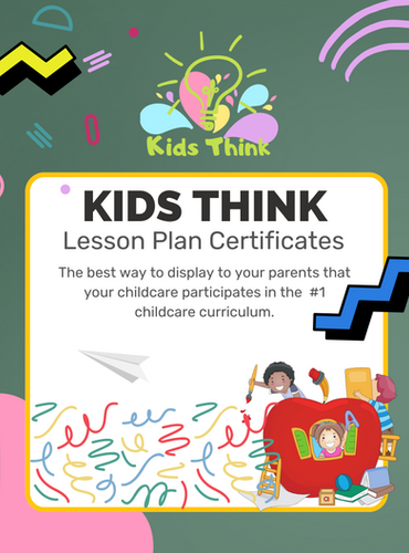 Kids Think Certificates | DTS